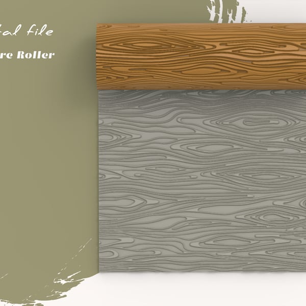Wood Grain Texture Roller - Etsy