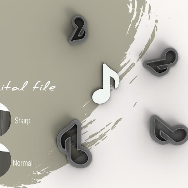 Music Note Earrings - Etsy