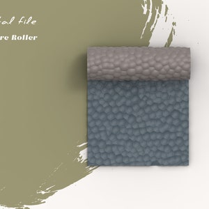 Metal Hammered | Polymer Clay Seamless Texture Roller | Digital STL ...