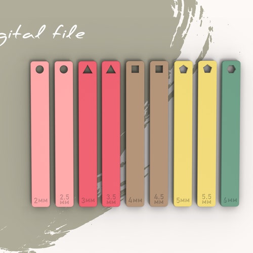 Clay Depth Guide Tool Polymer Clay Acrylic Roller Thickness - Etsy