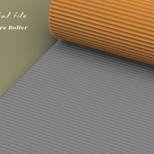 Rattan A Polymer Clay Seamless Texture Roller Digital STL - Etsy