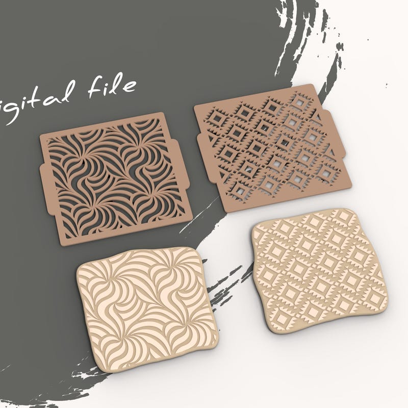 Clay Stencil for Jewelry - Etsy