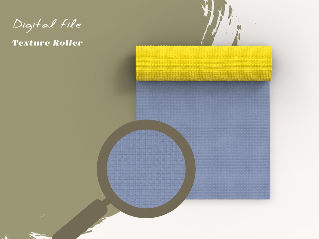 Wool Fabric | Polymer Clay Seamless Texture Roller | Digital STL File ...