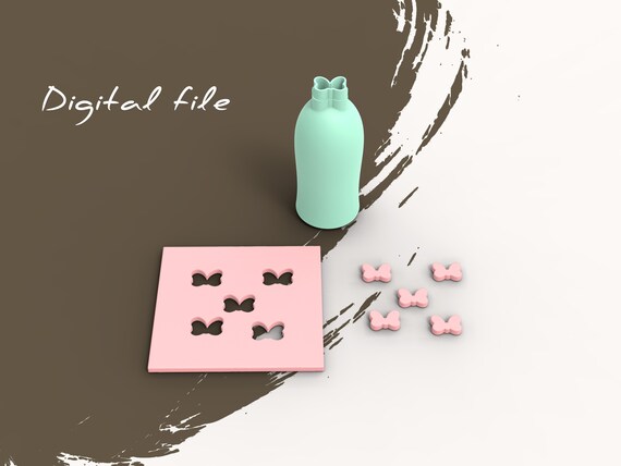 Bow Polymer Micro Clay Cutter Digital STL File - Etsy