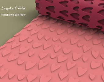 Clay Texture Roller Stl - Etsy