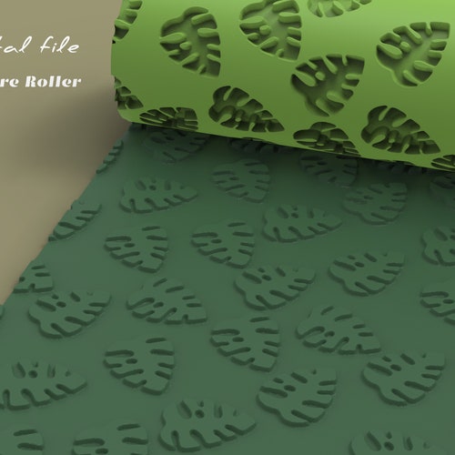 Art Deco 5 Polymer Clay Texture Roller Digital STL File - Etsy