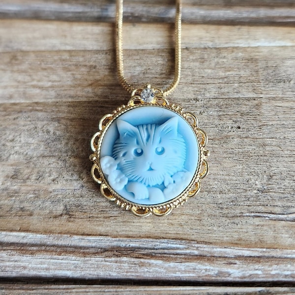 Cat Cameo - Etsy