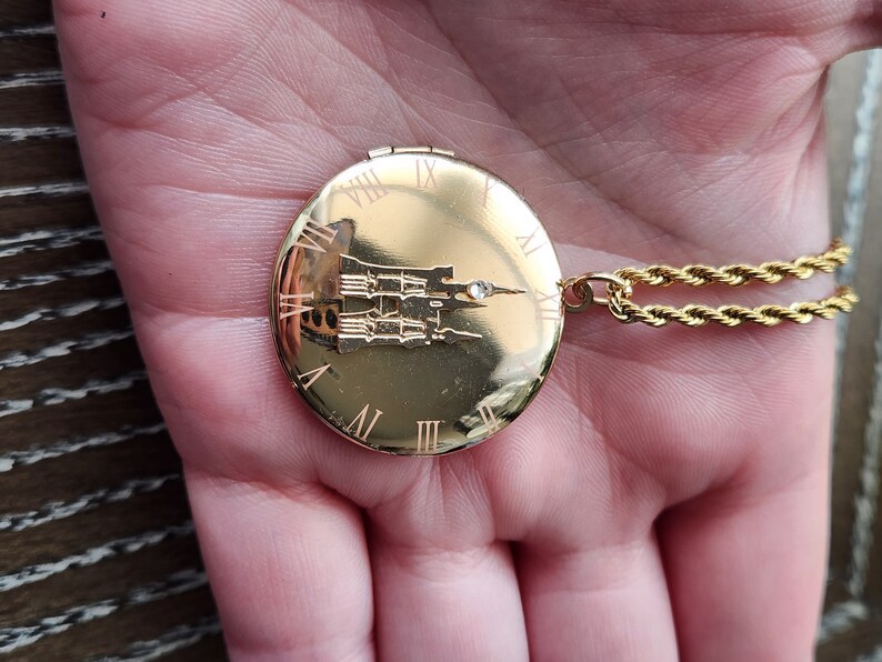Disney Castle Locket Magic Kingdom Official Disney Locket - Etsy