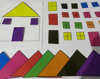 Printable Preschool Activities Numbers 1 to 5 Montessori - Etsy