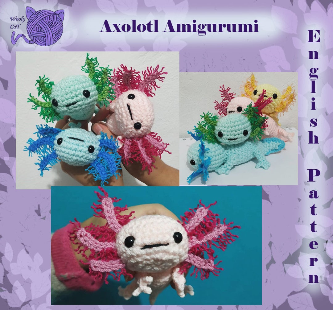 Axolotl Pattern - Etsy