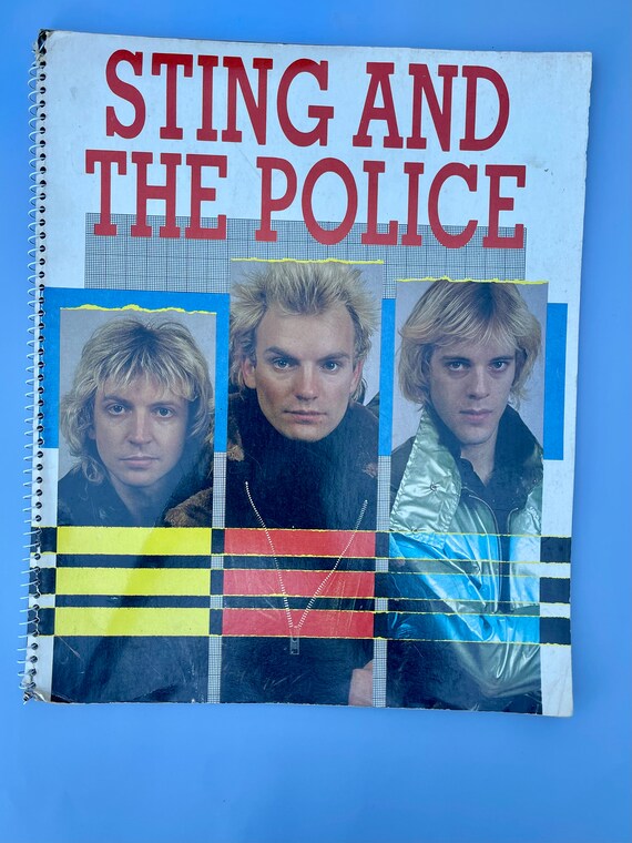 Vintage Sting and the Police Book Retro 80's Music - Etsy