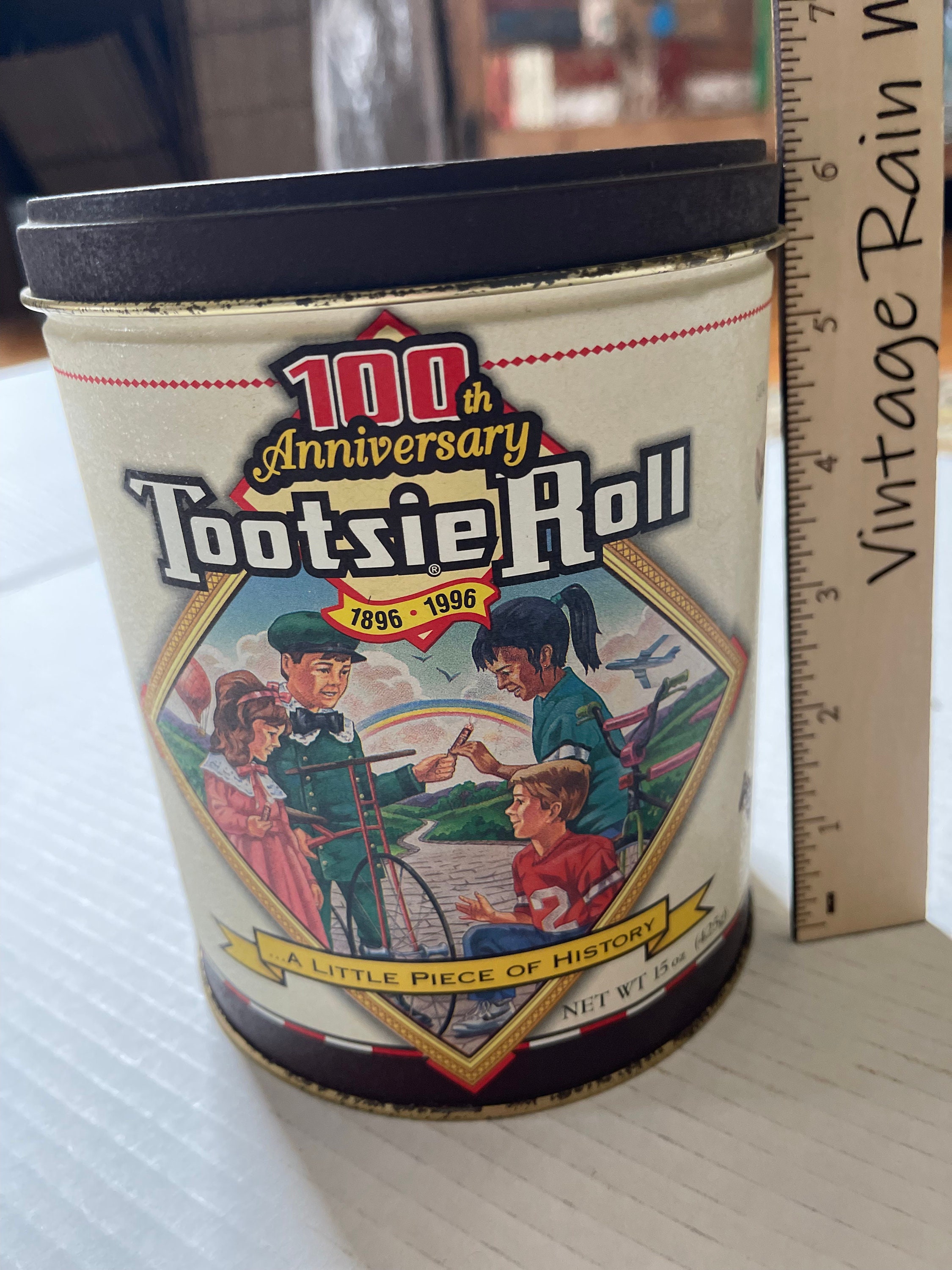 Vintage Tootsie Roll Collectible Tin 100th Anniversary - Etsy