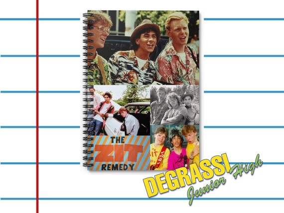 The Zit Remedy Notebook Snake Wheels and Joey Degrassi Jr - Etsy