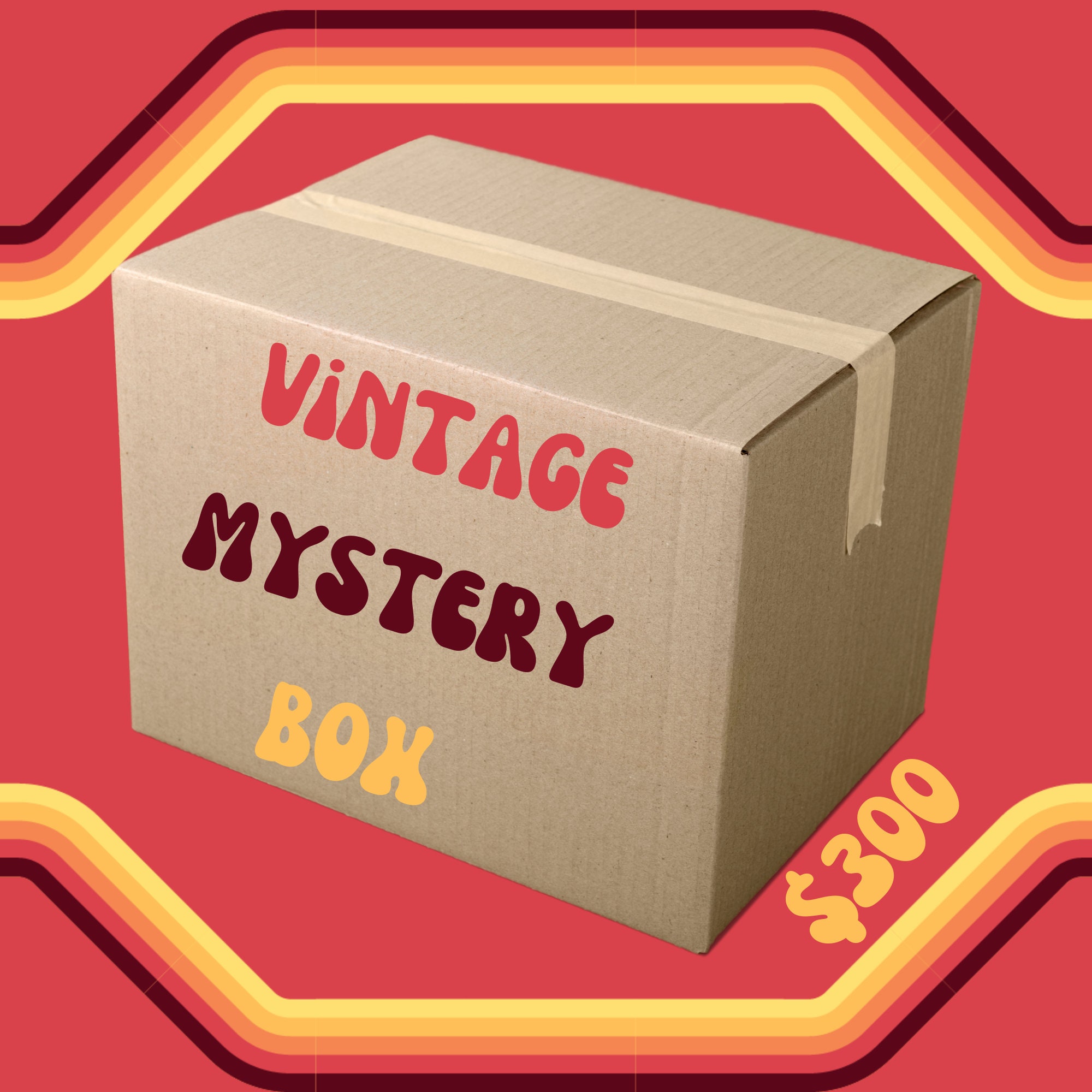 Vintage Mystery Box Cottage Core Decor Mystery Box Vintage - Etsy