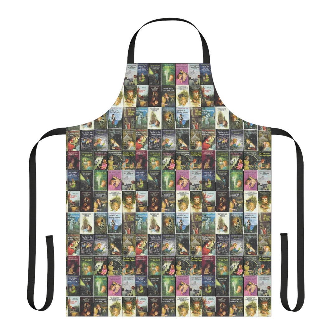 Vintage Nancy Drew Apron, Classic Mystery Novels, Vintage Nancy Drew ...