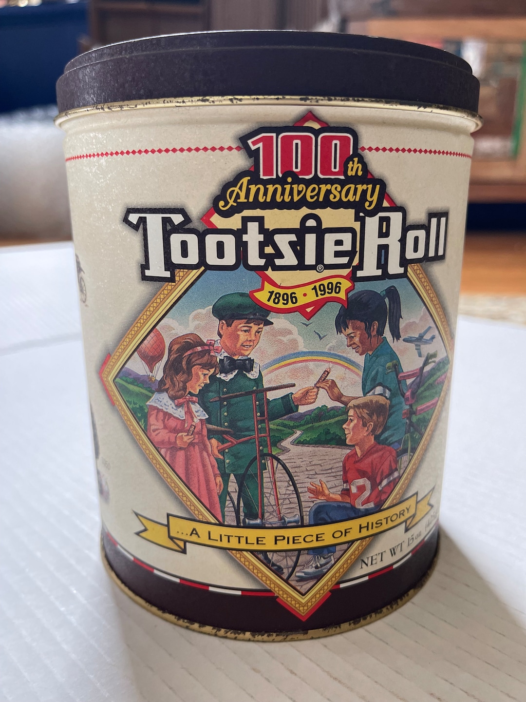 Vintage Tootsie Roll Collectible Tin, 100th Anniversary Tootsie Roll ...