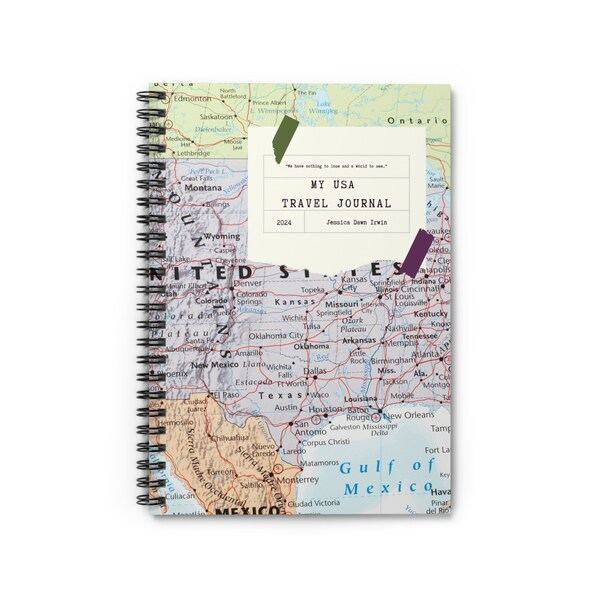 Custom Travel Journal - Etsy