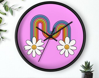 Smiley Face Clock - Etsy