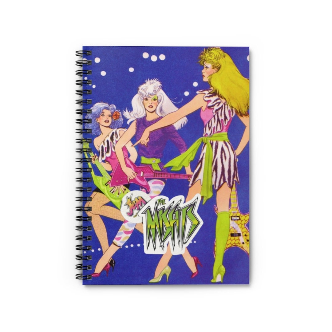 The Misfits Journal, Retro Jem and the Holograms Notebook, 80's Kid ...