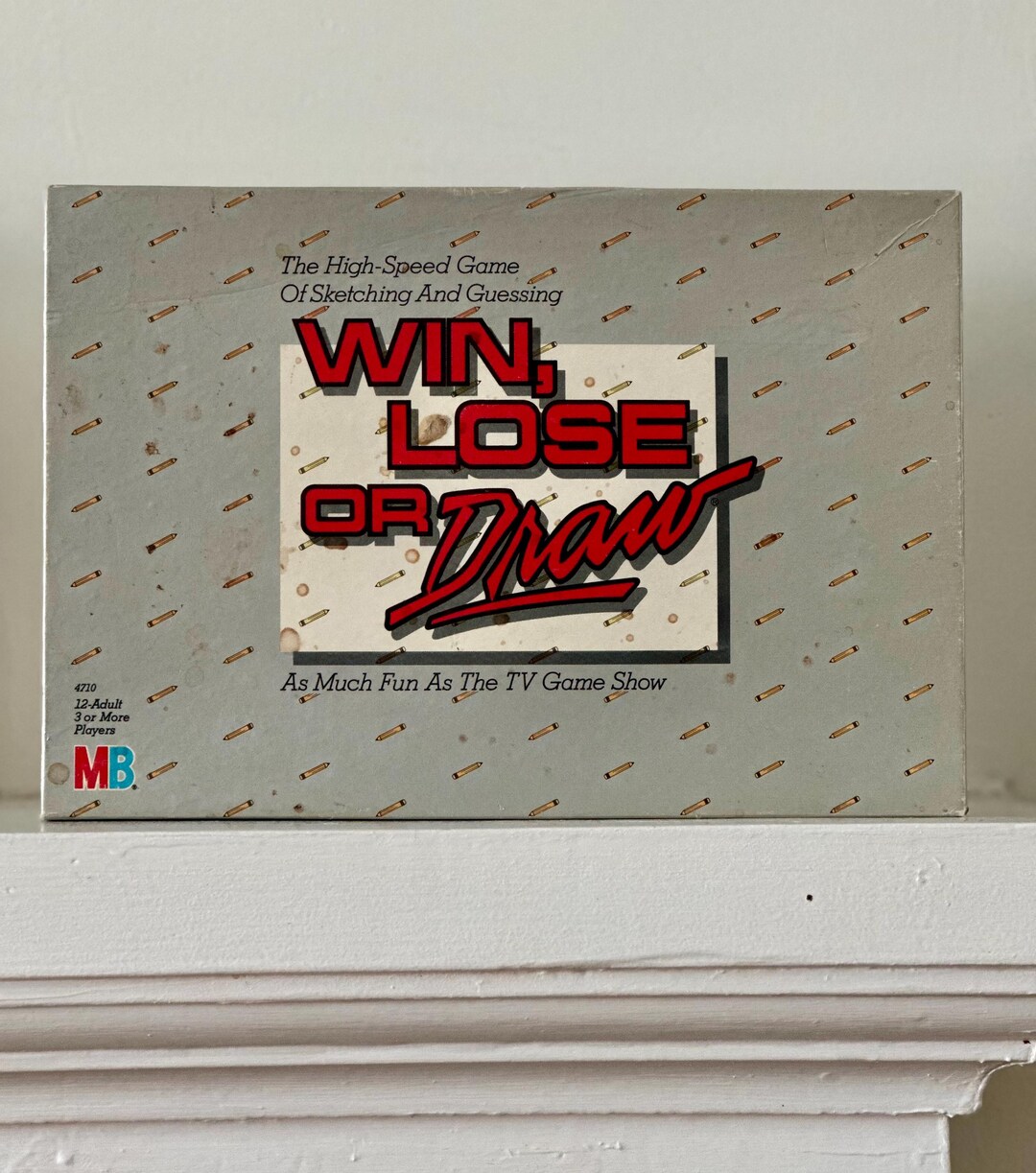 Vintage Wine Lose or Draw Board Game, Retro 80s TV Game Show, Classic ...