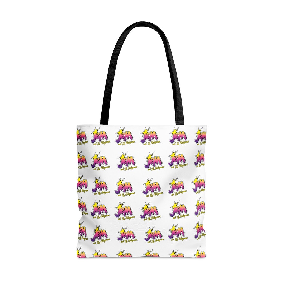Vintage Jem and the Holograms Tote Bag, Truly Outrageous 80's Cartoon ...