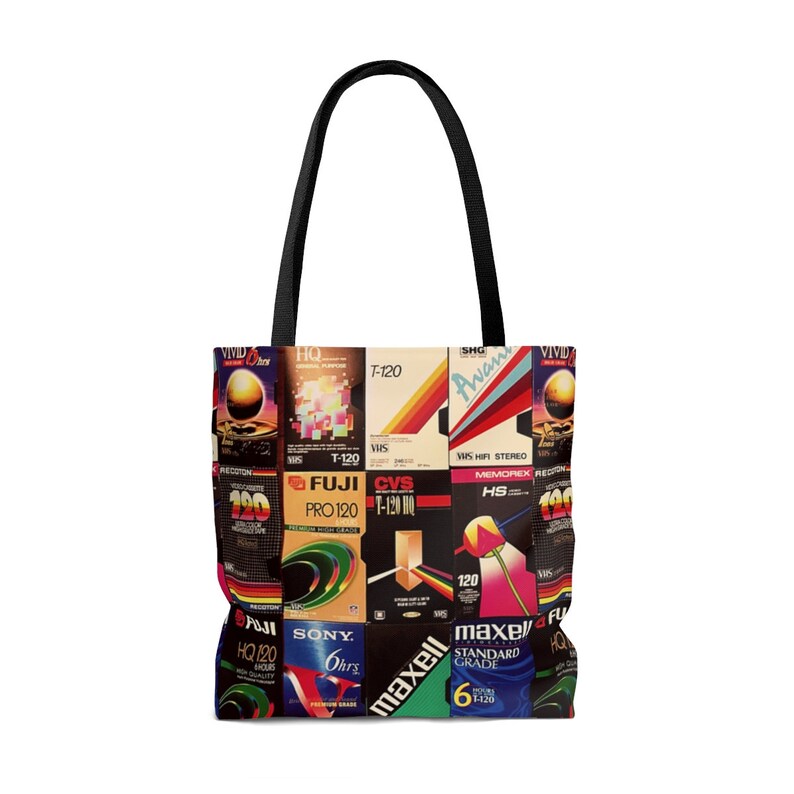 Retro VHS Tapes Tote Bag Vintage 1980's Video Cassette - Etsy Canada