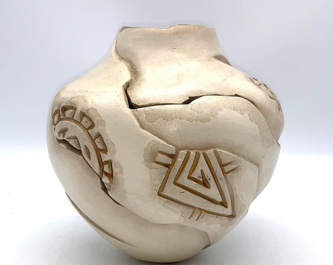 Steven Kaye Southwestern Pottery Vase Signed and Numbered Southwest ...