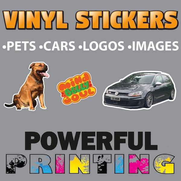 Vinyl Sticker Design - Etsy