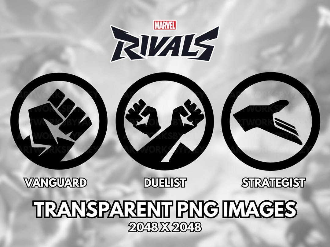 DIGITAL DOWNLOAD | Rivals Roles - 2048 X 2048 Transparent Digital ...