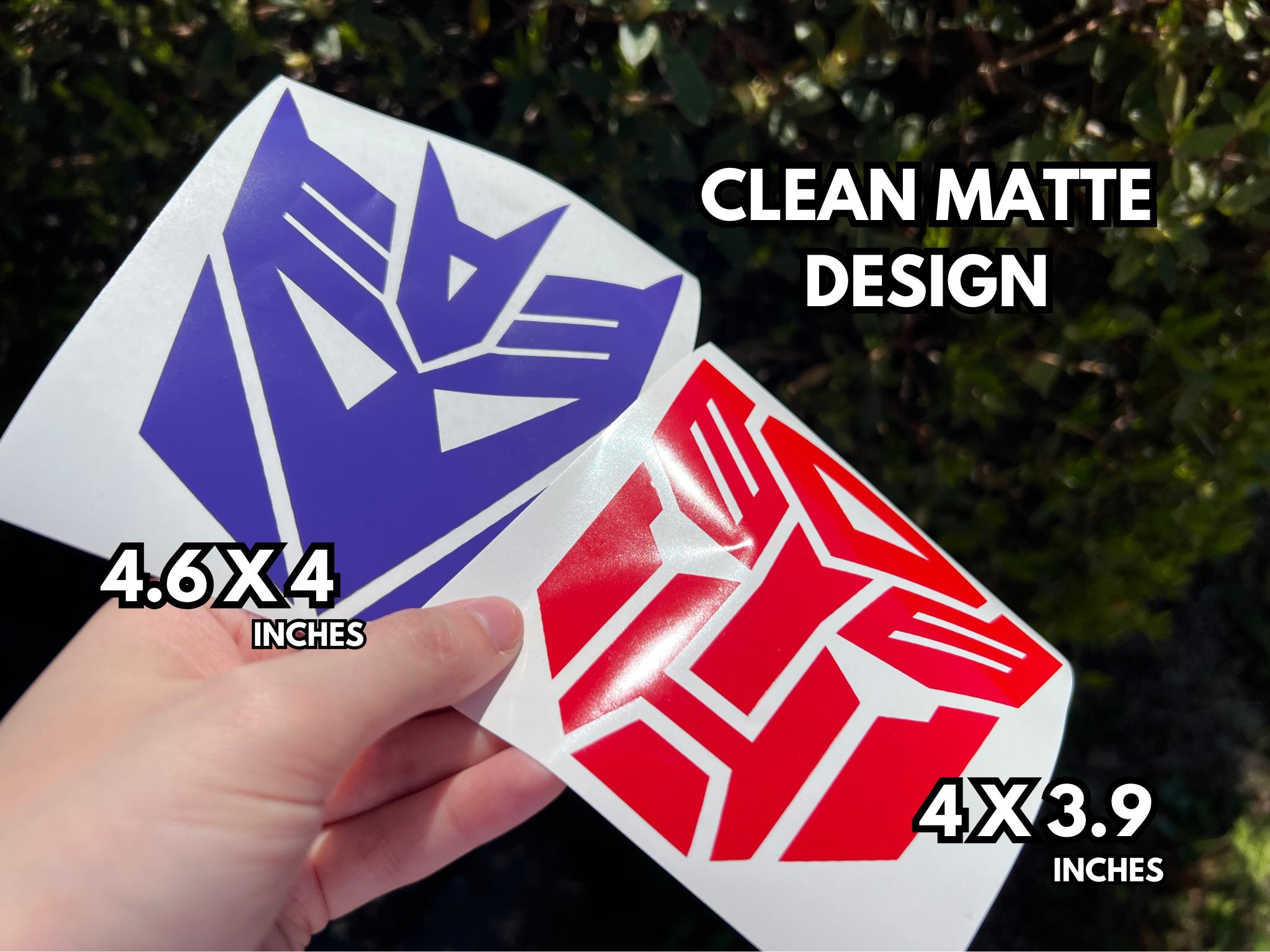 DECALS | Transformers Decepticons and Autobots - Stickers for Car ...