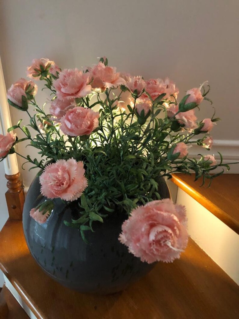 Handmade Silk Flowers Made From Silkworm Cocoon. Choose Your Color ...