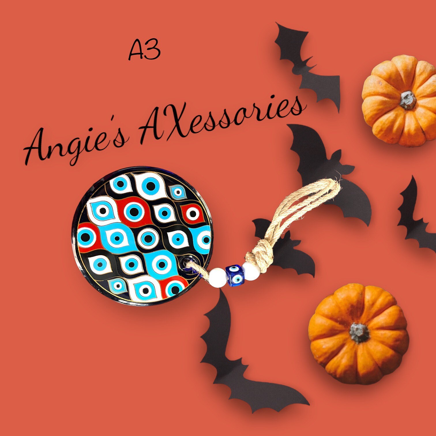 Large Glass Evil Eye Wall Amulets in Six Different Designs. - Etsy