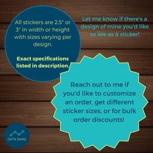 Data! Stickers | Data Science, Statistics, Engineer, Machine Learning ...