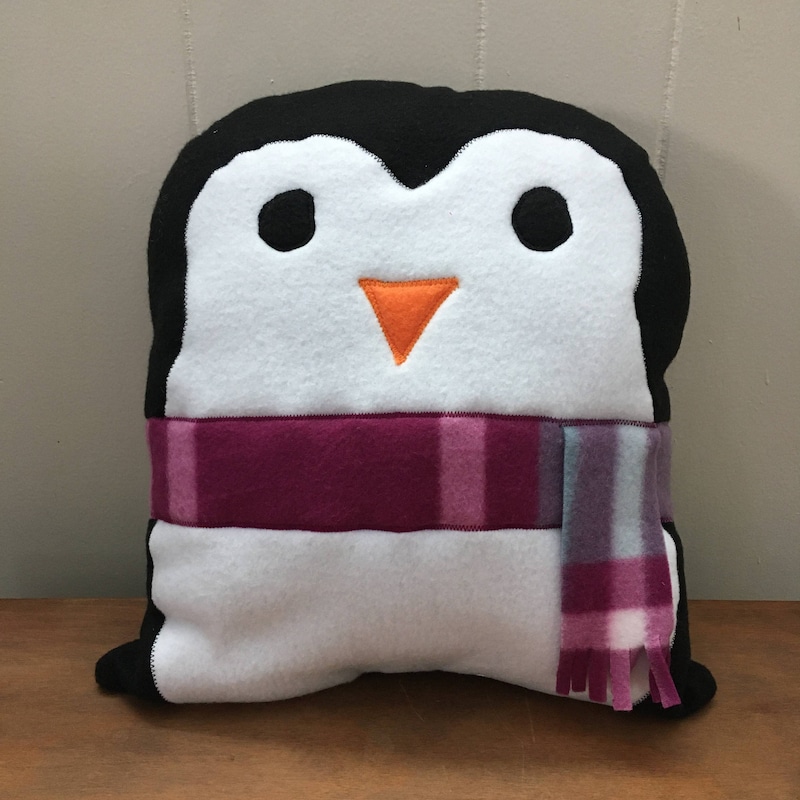 Penguin Pillow - Etsy