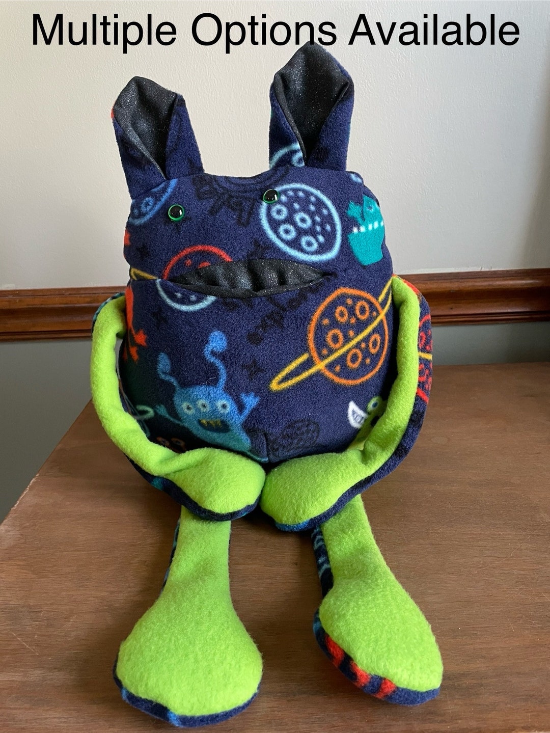 Monster Stuffed Animal - Etsy