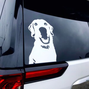 Custom Dog Portrait Decals / Large Detailed Personalized Pet Decals ...