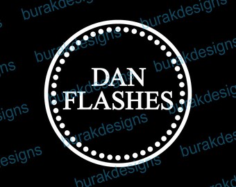 Dan Flashes Decal - Etsy