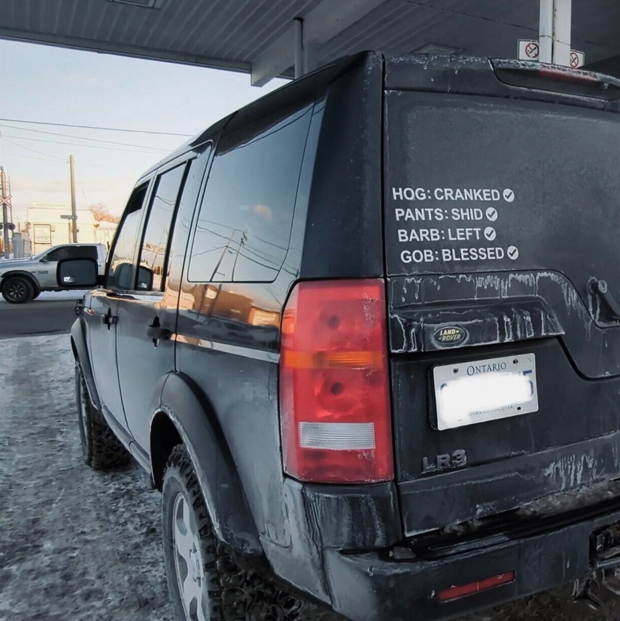 HOSS Decals: Funny Car Window Decal - Made in Canada - Etsy