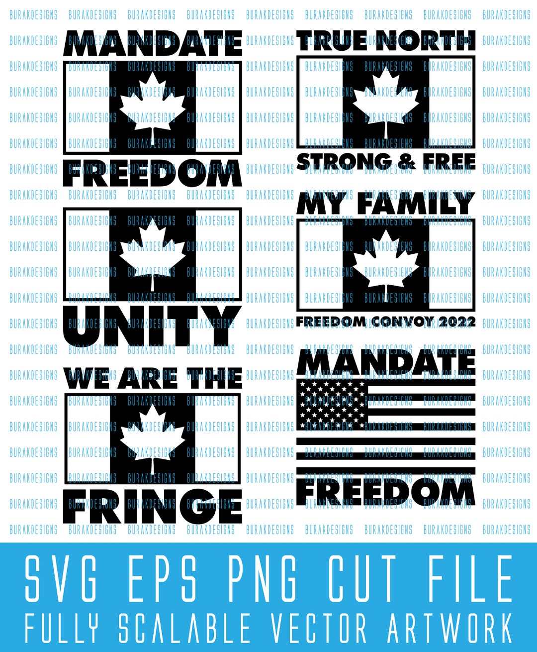 Freedom Convoy 2022 Vector Files / SVG EPS PNG / Mandate - Etsy