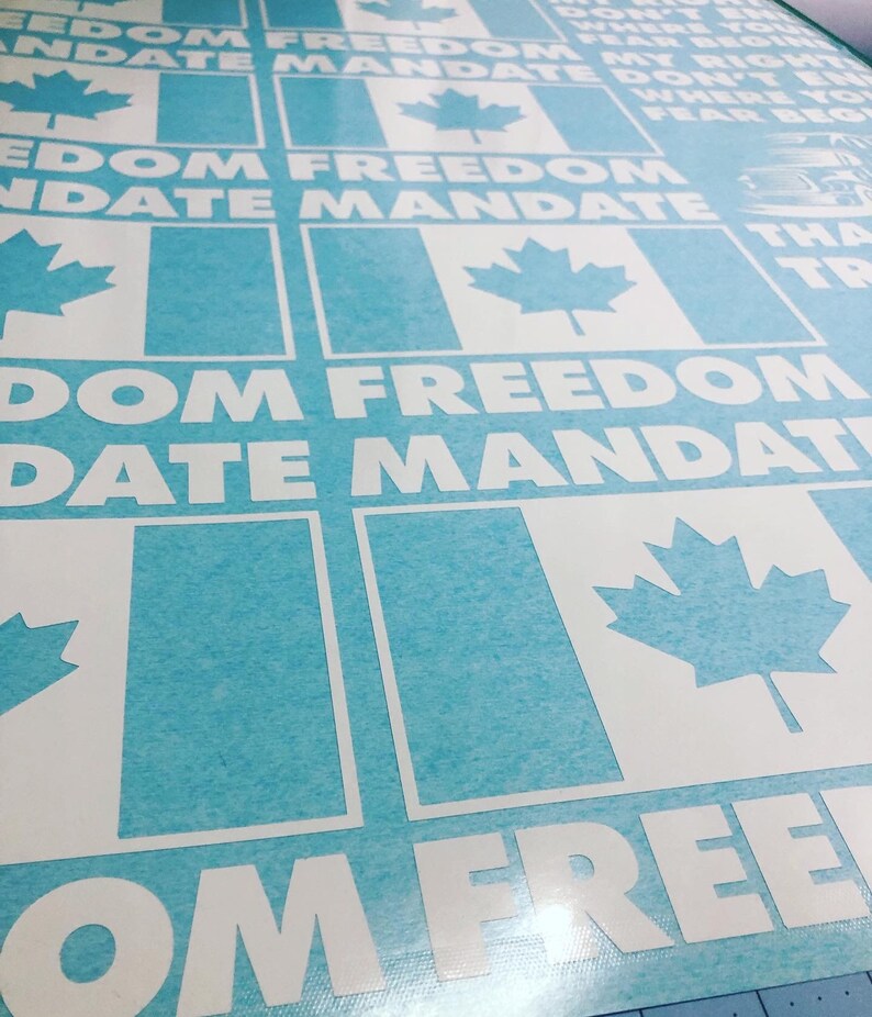 Mandate Freedom Decal / Multiple Sizes and Colours - Etsy