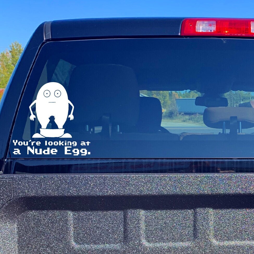ITYSL Season 3 Decals Nude Egg / Egg Game / I Think We - Etsy