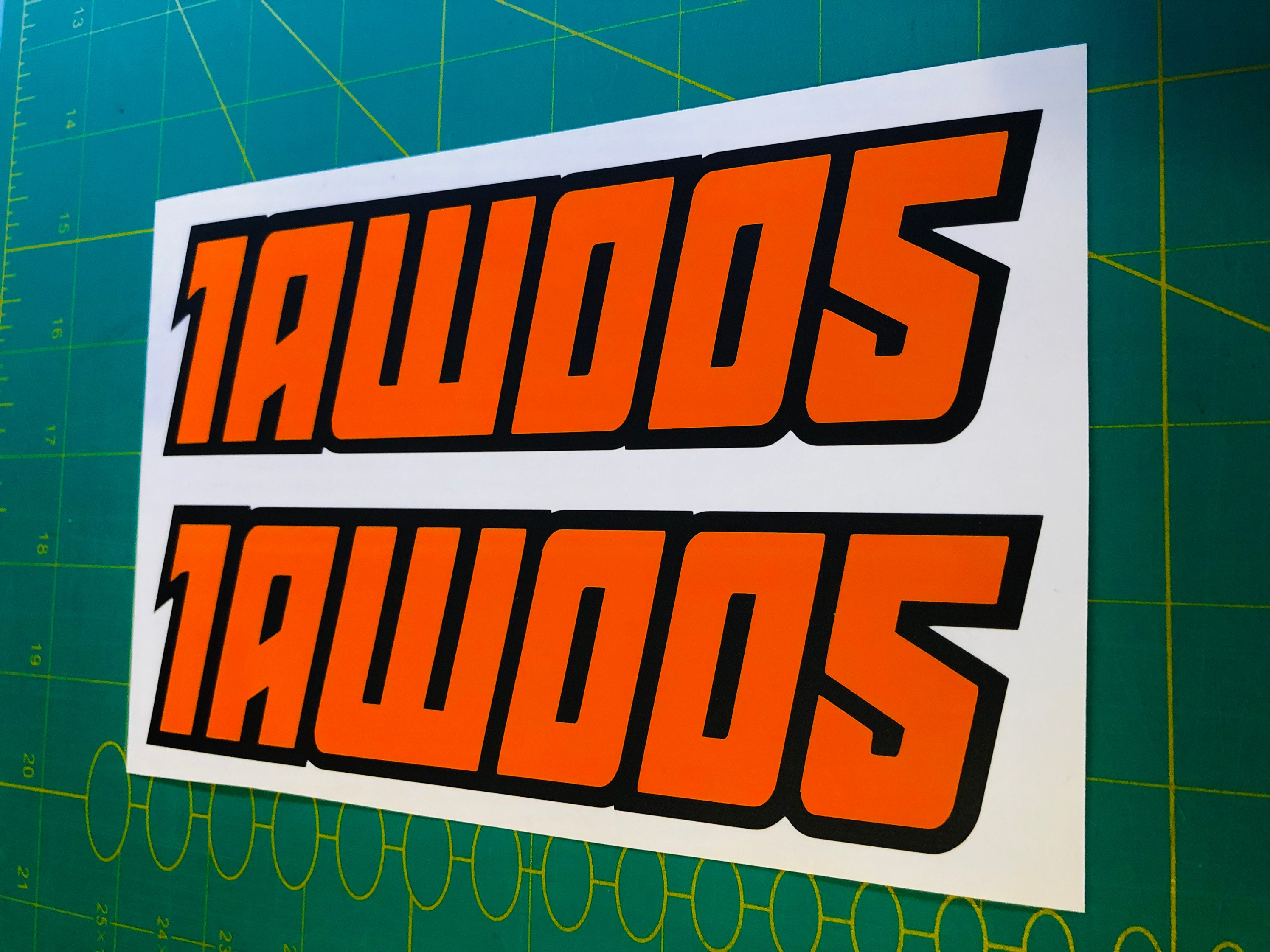 Custom Snowmobile Registration Number Decals / 20 Fonts and - Etsy