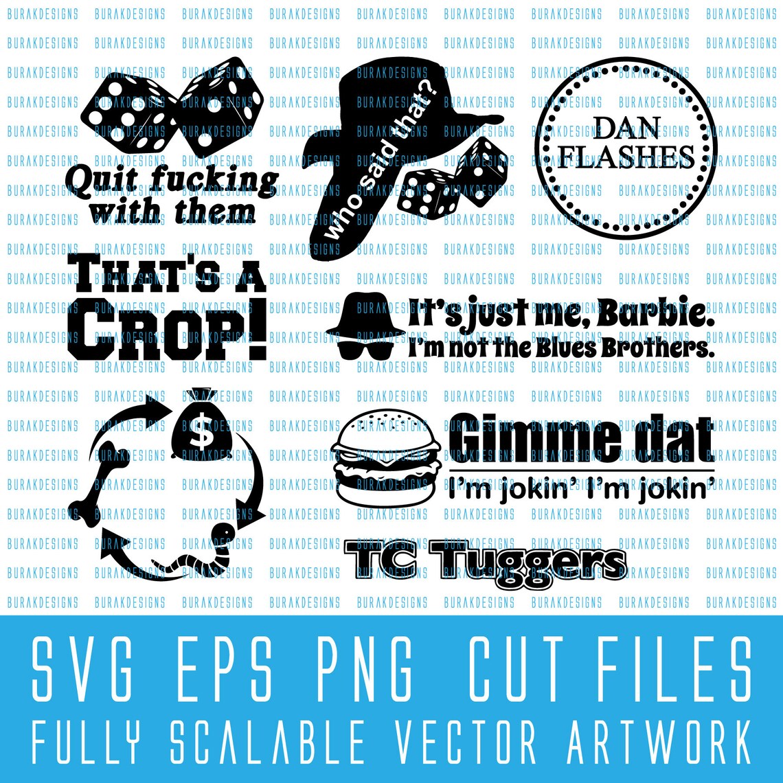 I Think You Should Leave SVG EPS Vector Graphic / ITYSL / Sheet #2 ...