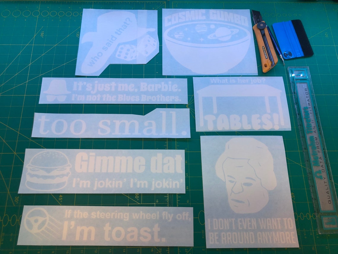 TABLES Decal / I Think You Should Leave Decal / ITYSL / Tim - Etsy