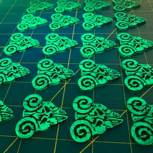 The Pick of Destiny! - Glow-in-the-dark Neon Green 3d-printed Guitar ...