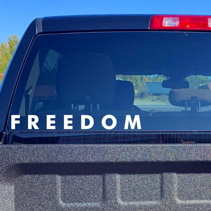 Charlie Kirk Car Decal - Etsy