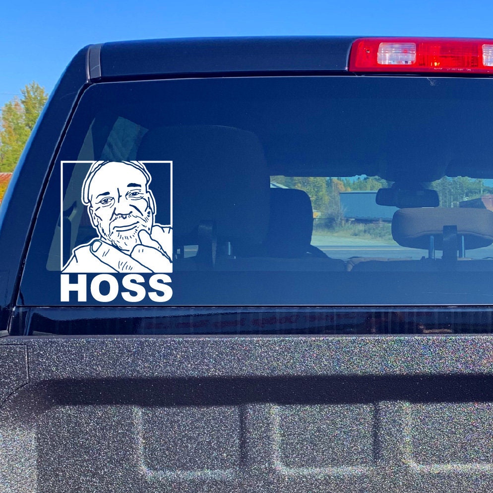 MIDDLE FINGER HOSS Decals Hoss / Gobbless / Clibbins / Speek - Etsy