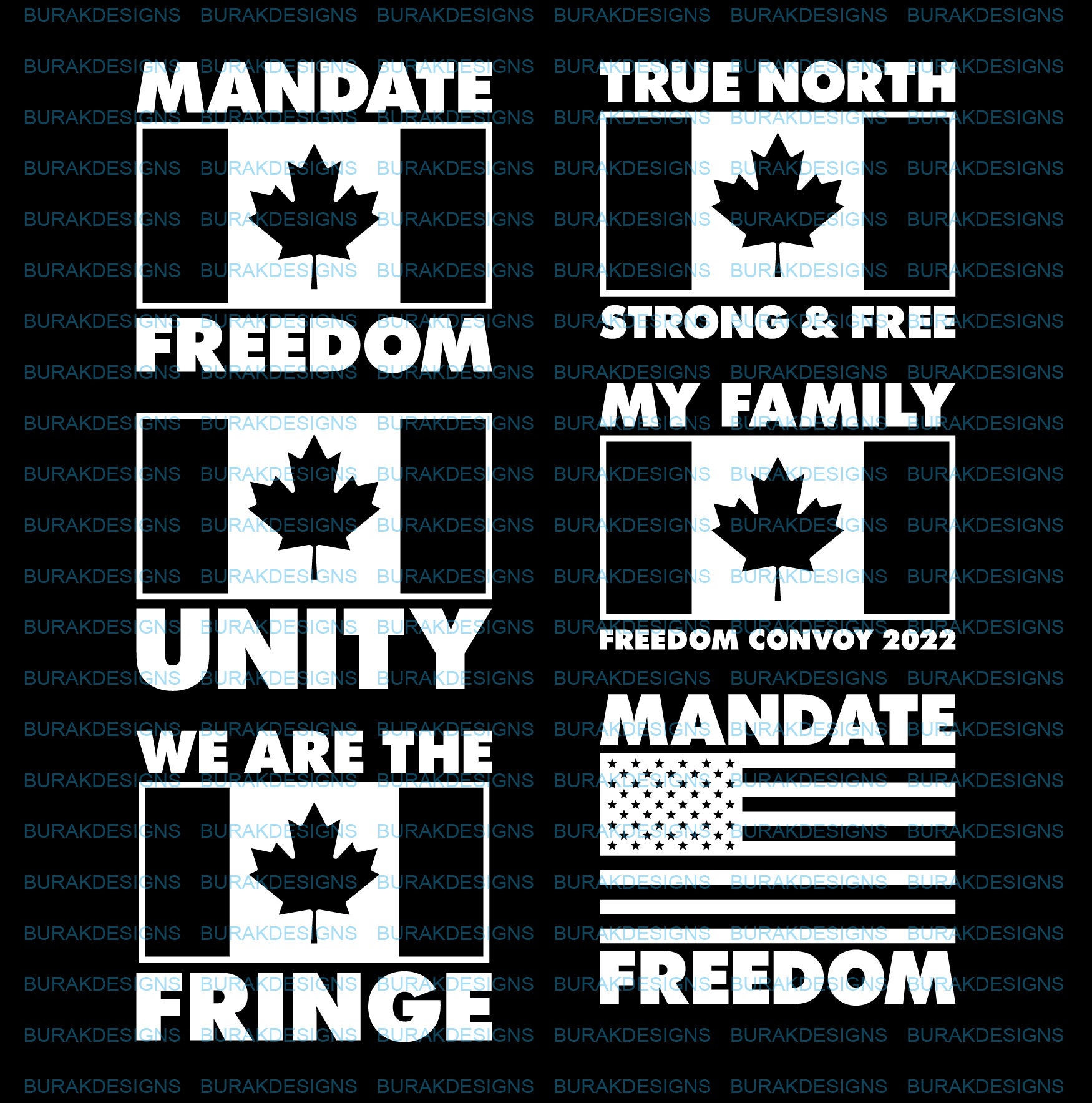 Freedom Convoy 2022 Decals / We Are the Fringe / Mandate - Etsy