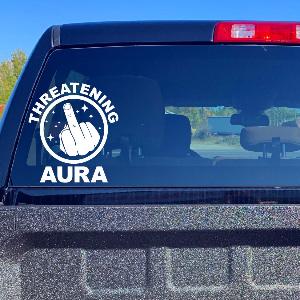 Threatening Aura Decals Gobbless / Certified Hoss / - Etsy