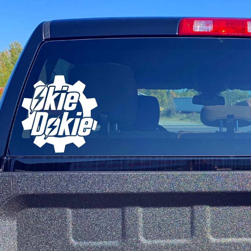 Okey Dokey Fallout Vinyl Decal: Funny Car/laptop Sticker - Etsy